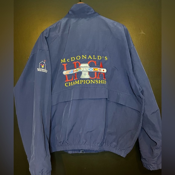 McDonald's | Jackets & Coats | Mcdonalds Lpga Zip Up Jacket | Poshmark